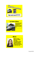 French Perfect Tense Murder Mystery - (passé composé) | Teaching Resources