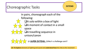 AQA GCSE Dance A Linha Curva - Lesson 7 | Teaching Resources