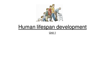 Human lifespan development | Teaching Resources