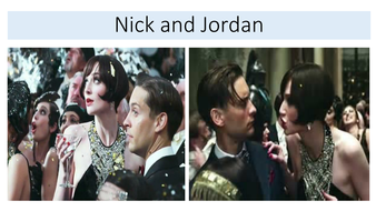 Nick and Jordan The Great Gatsby | Teaching Resources