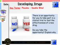 Developing Drugs/Placebo Effect New 2016 GCSE | Teaching Resources
