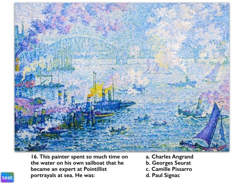 Post-Impression Art - Art History After the Impressionists - Distance ...