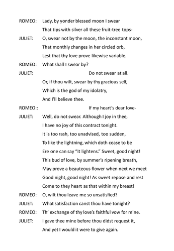 AQA English Literature Shakespeare: Romeo and Juliet | Teaching Resources