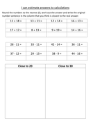 Year 2 estimating answers to calculations | Teaching Resources