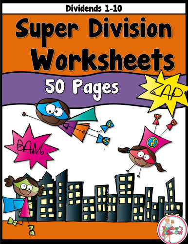 Super Division Worksheets | Teaching Resources