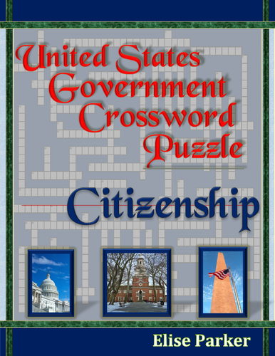 Citizenship Crossword Puzzle (U.S. Government Puzzle Worksheets ...