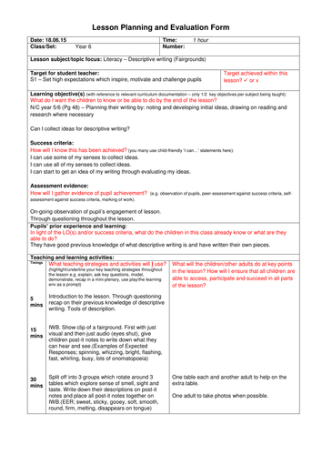 Year 6 lesson plan - senses activity | Teaching Resources