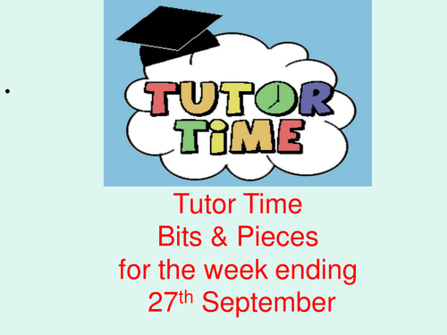 Tutor Time Activities Bundle | Teaching Resources