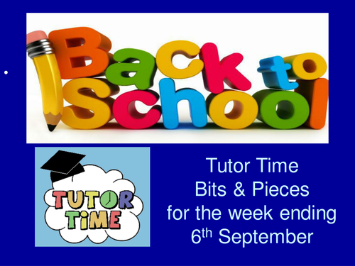Tutor Time Activities Bundle | Teaching Resources