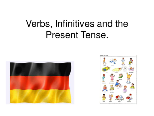 An Introduction to Pronouns, Verbs and Infinitives in German ...