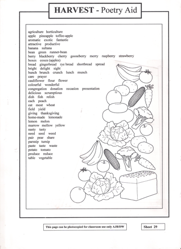 Harvest Festival | Teaching Resources