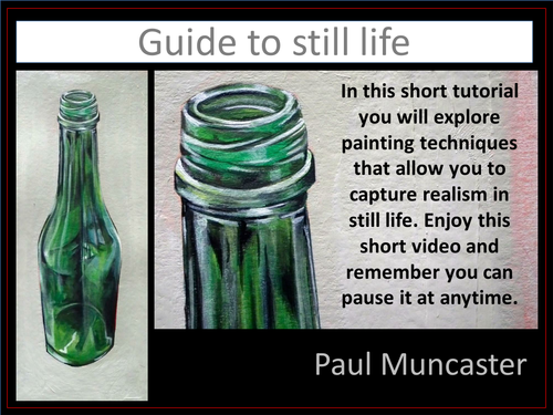 Still life Painting Tutorial Presentation. | Teaching Resources