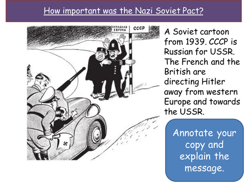 IGCSE Collapse of Peace/ Road to WW2 | Teaching Resources