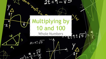 Multiplying by 10 and 100 | Teaching Resources