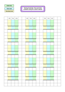 SEN Maths Template Resources Ideal for ASD/ SpLD and for children with ...
