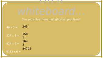 Solve problems involving multiplying and adding, including using the ...