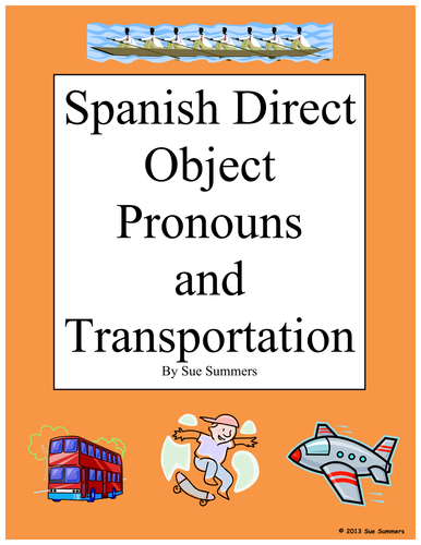 Spanish Direct Object Pronouns Bundle | Teaching Resources