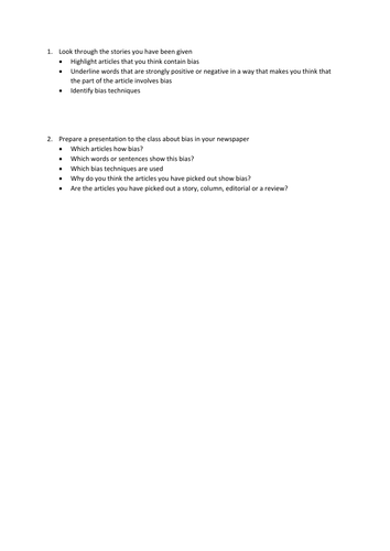 The Media Full KS3 Scheme of work | Teaching Resources