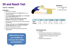 GCSE PE Fitness Test Sheets | Teaching Resources