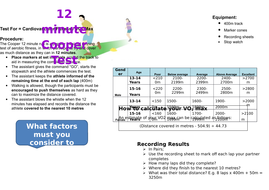 GCSE PE Fitness Test Sheets | Teaching Resources