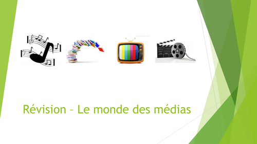 Revision on les médias | Teaching Resources