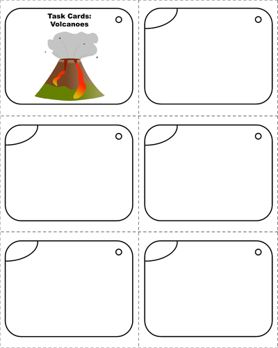 Volcanoes Task Cards | Teaching Resources Volcanoes Task Cards | Teaching Resources