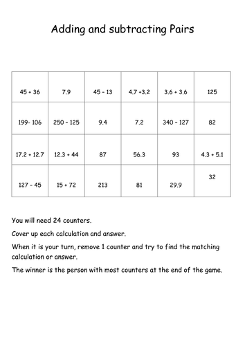 Lesson on solving 2 step addition and subtraction problems | Teaching ...