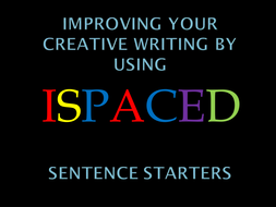 Sentence Starters | Teaching Resources