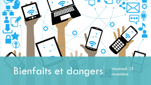 New French GCSE AQA Bienfaits et dangers (Mobile technology) + present ...