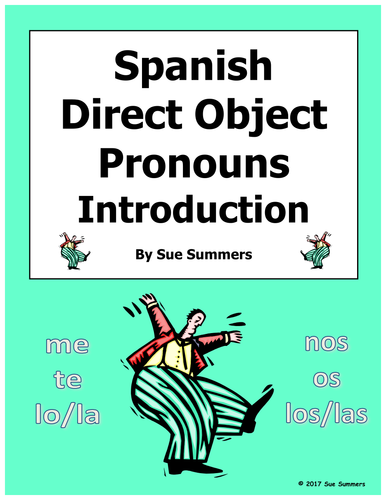 Spanish Direct Object Pronouns Bundle | Teaching Resources