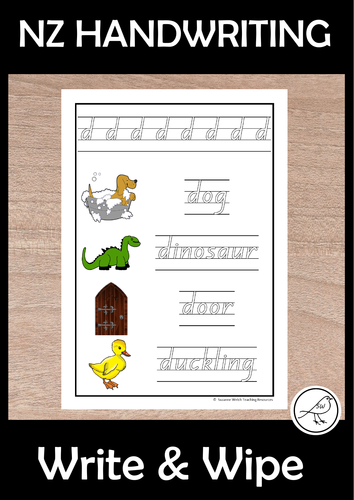 Handwriting Cards - New Zealand font (a-z outline font) | Teaching ...