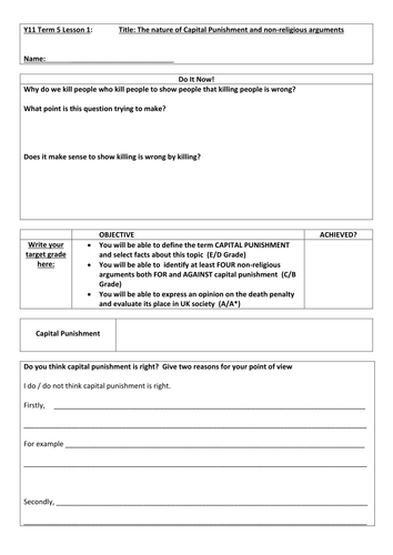 Capital Punishment, Christians & Justice, Christians & Capital ...