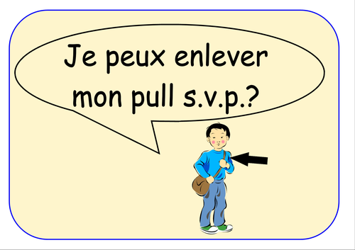 Target Language Classroom Signs: French | Teaching Resources