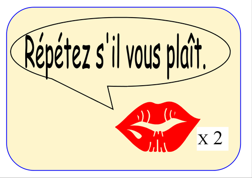 Target Language Classroom Signs: French | Teaching Resources