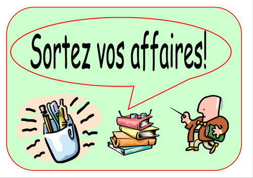 Target Language Classroom Signs: French | Teaching Resources