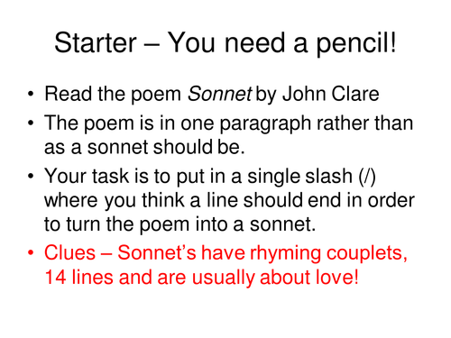 KS3 Poetry Pack | Teaching Resources