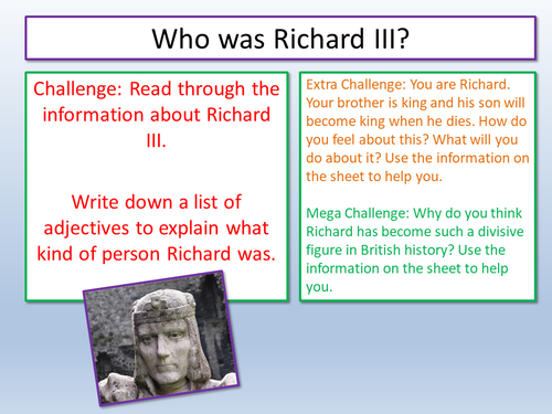 Richard III Introduction | Teaching Resources
