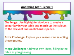 Richard III Introduction by Lead_Practitioner | Teaching Resources