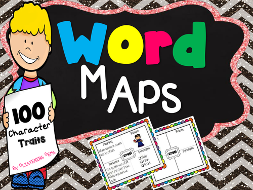 Character Trait Graphic Organizers | Teaching Resources