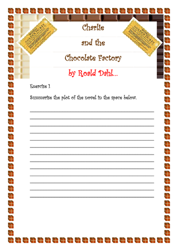 Roald Dahl Charlie and the Chocolate Factory Primary English ...