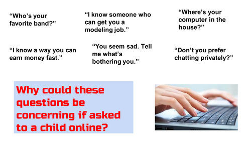 Cyber Safety - Online Grooming and how to prevent it | Teaching Resources