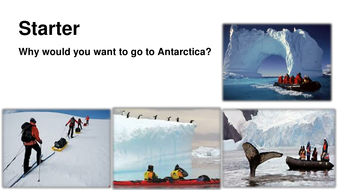 KS3 Antarctica Assessment Tourist Leaflet | Teaching Resources