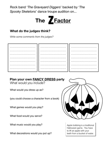 Fright Night: Write An Article (And More) (SATS And 11+ Essential ...