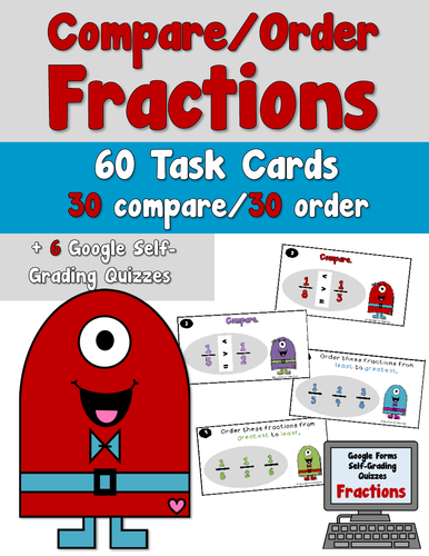 Compare and Order Fractions | Teaching Resources