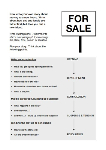 Moving House: Write A Story (SATS And 11+ Essential Writing Practice) 9 ...