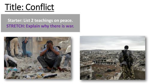 Peace & Conflict Through Islam - NEW Edexcel GCSE | Teaching Resources