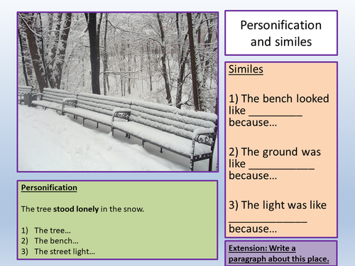 Descriptive / Creative Writing | Teaching Resources