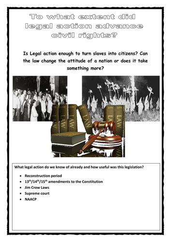 Landmark cases in American Civil Rights 13th Amendment up to 1970 ...