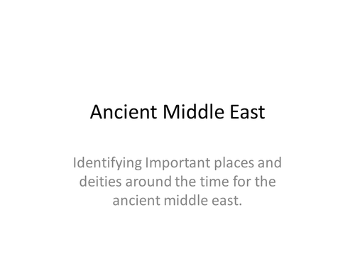 Judaism in the ancient Middle East | Teaching Resources