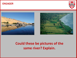 KS3 Rivers Lesson #6- Lower Course Processes and Features | Teaching ...